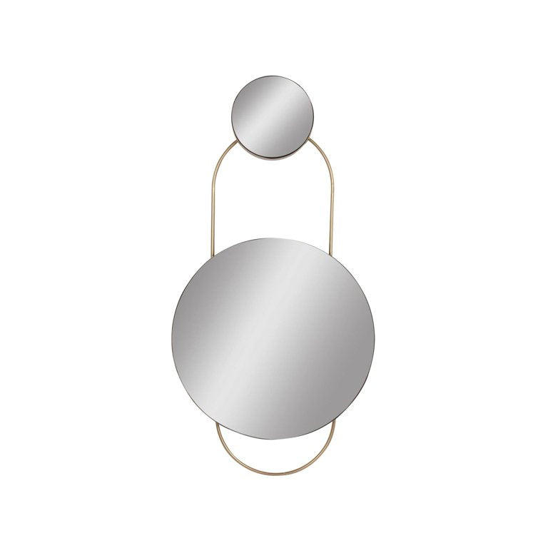 Metal Gold Wall Mirror – Level